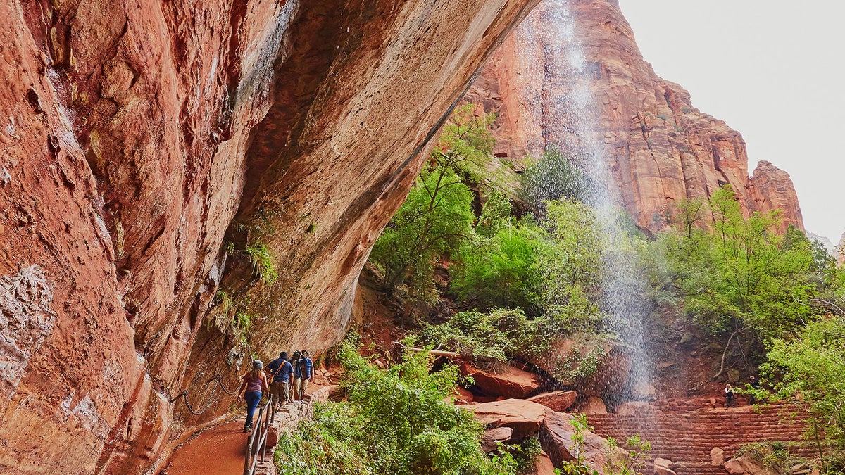 Waterfalls in Zion National Park